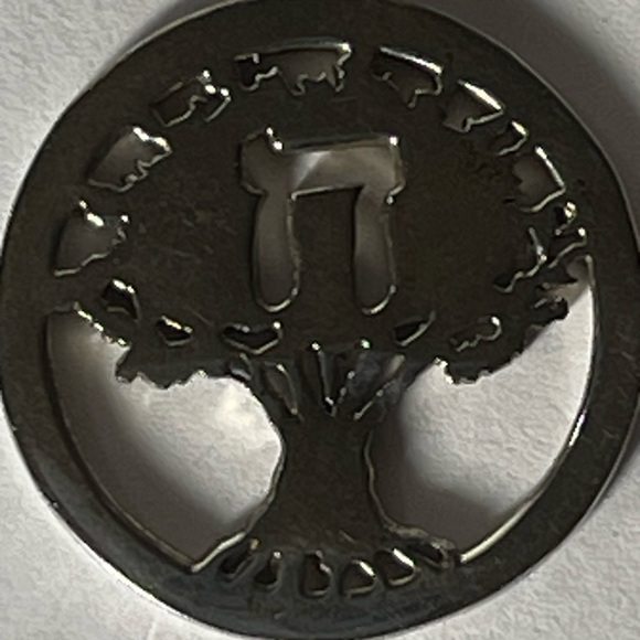 Jewelry | Vintage Chai And Tree Of Life Sterling Silver Pendant | Poshmark